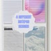 Digital Printable Notepad Designs X4 Get All Your Thoughts Out After ...