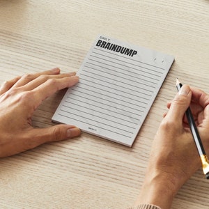 Digital Printable Notepad Designs X4 - Get All Your Thoughts Out After ...