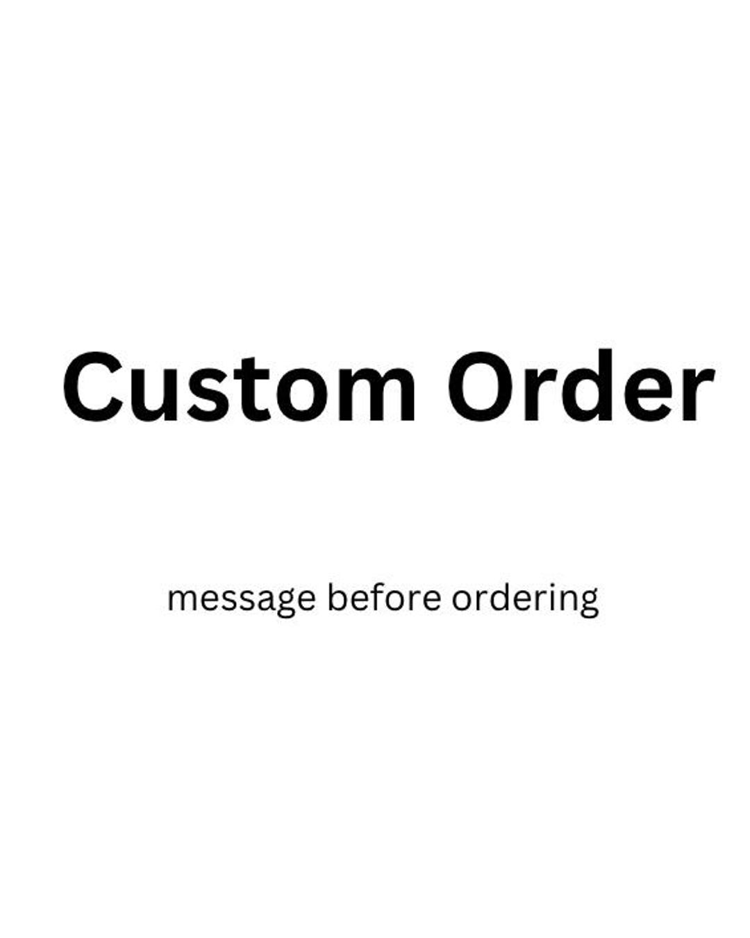 Custom Order Stickers - Etsy