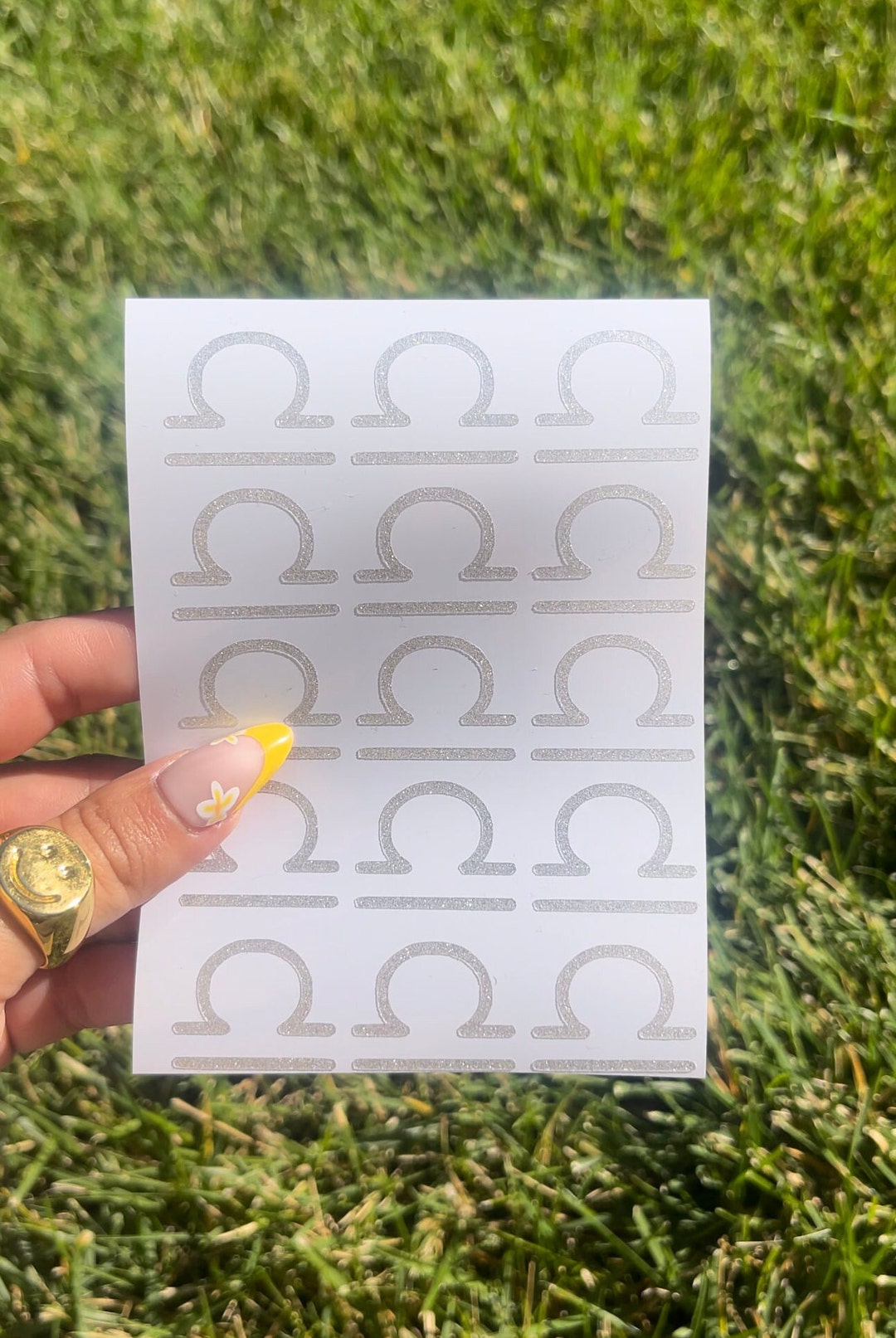 Libra Tanning Stickers: Sun Tan Stencils - Etsy