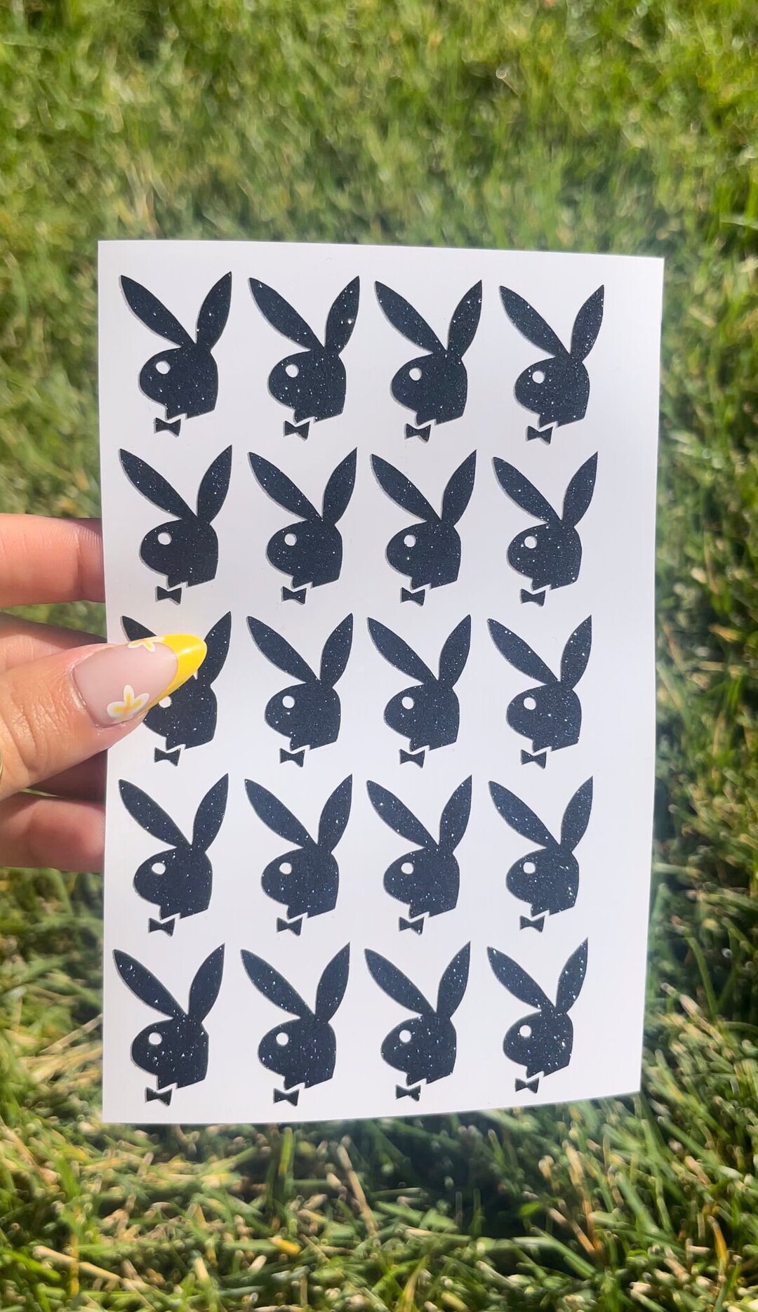 Bunny Tanning Stickers: Self Tanner Decals (2 Sheets) - Etsy