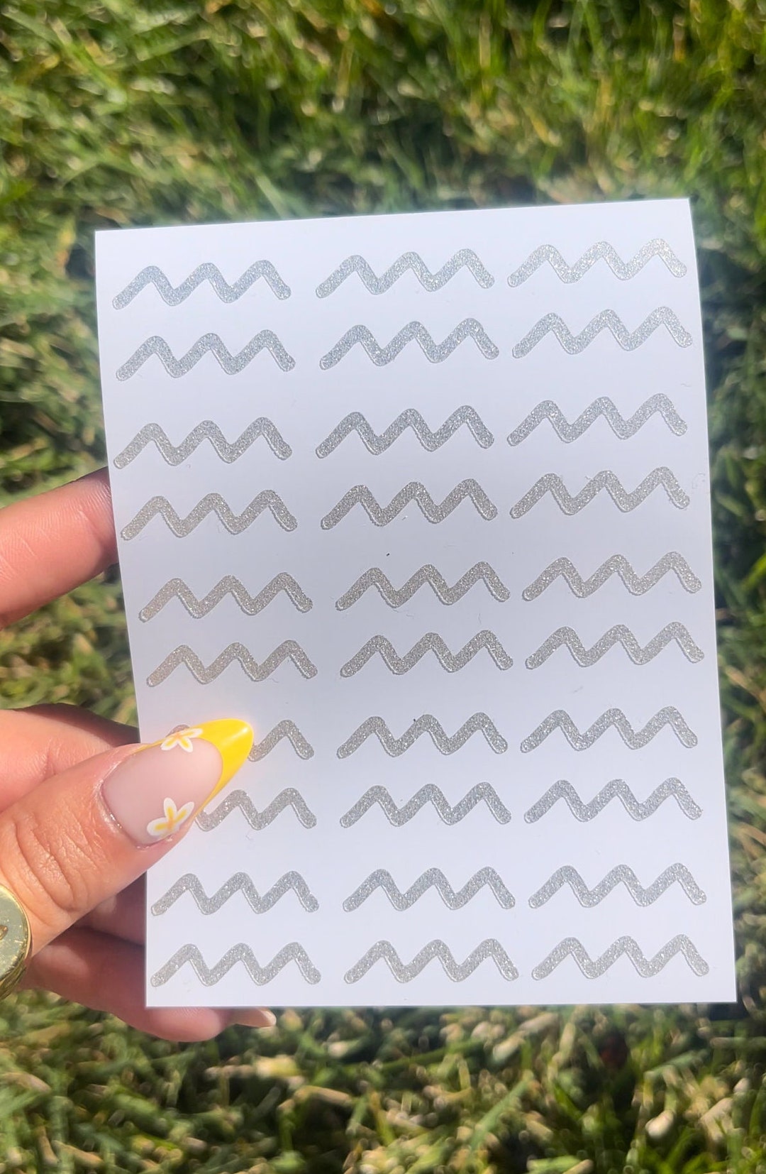 Aquarius Tanning Stickers: Sun Tan Stencils, Vacation Stickers - Etsy