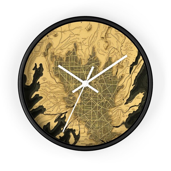 Ireland Map Clock - Etsy