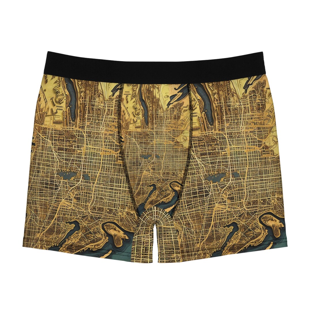 City Map of Florida Men's Boxer Briefs - Etsy