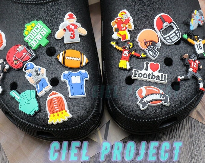 Croc Charm Emblem Pin Cute and Cool Badge Football Jersey Goal ...