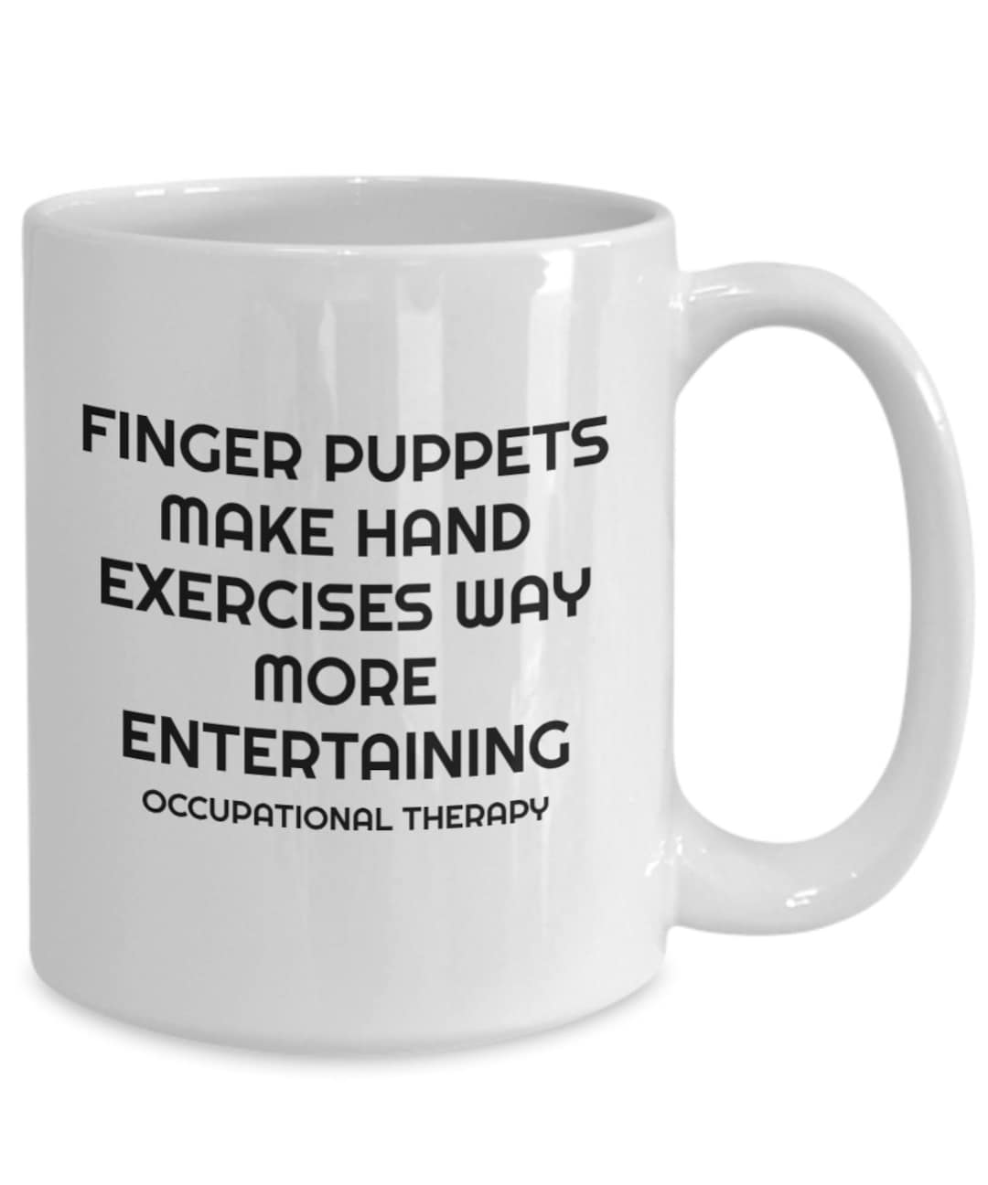 Hand Exercises Occupational Therapy Coffee Mug Gift White - Etsy
