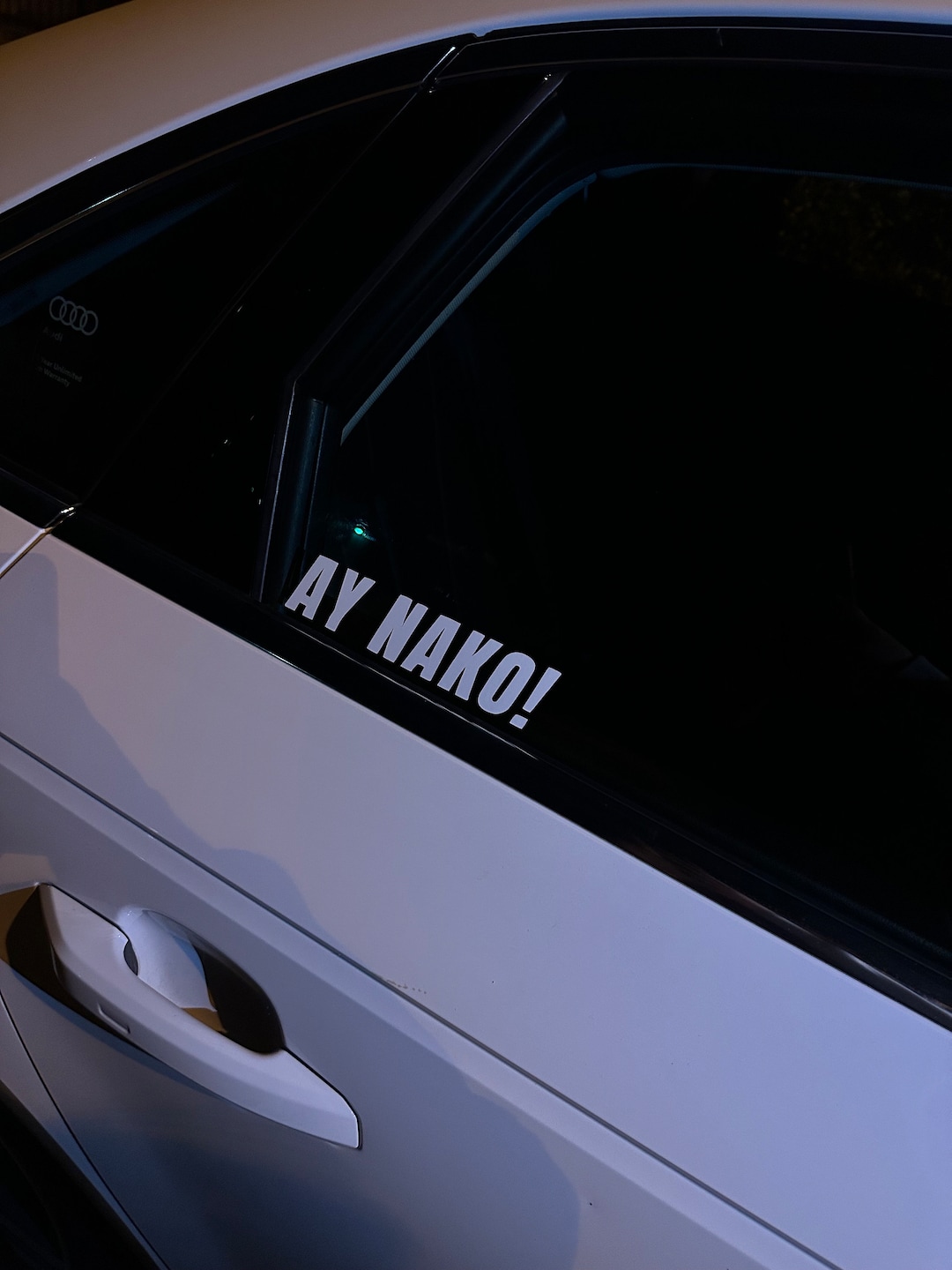 AY NAKO Car Sticker Decal Filipino Tagalog Word Car - Etsy