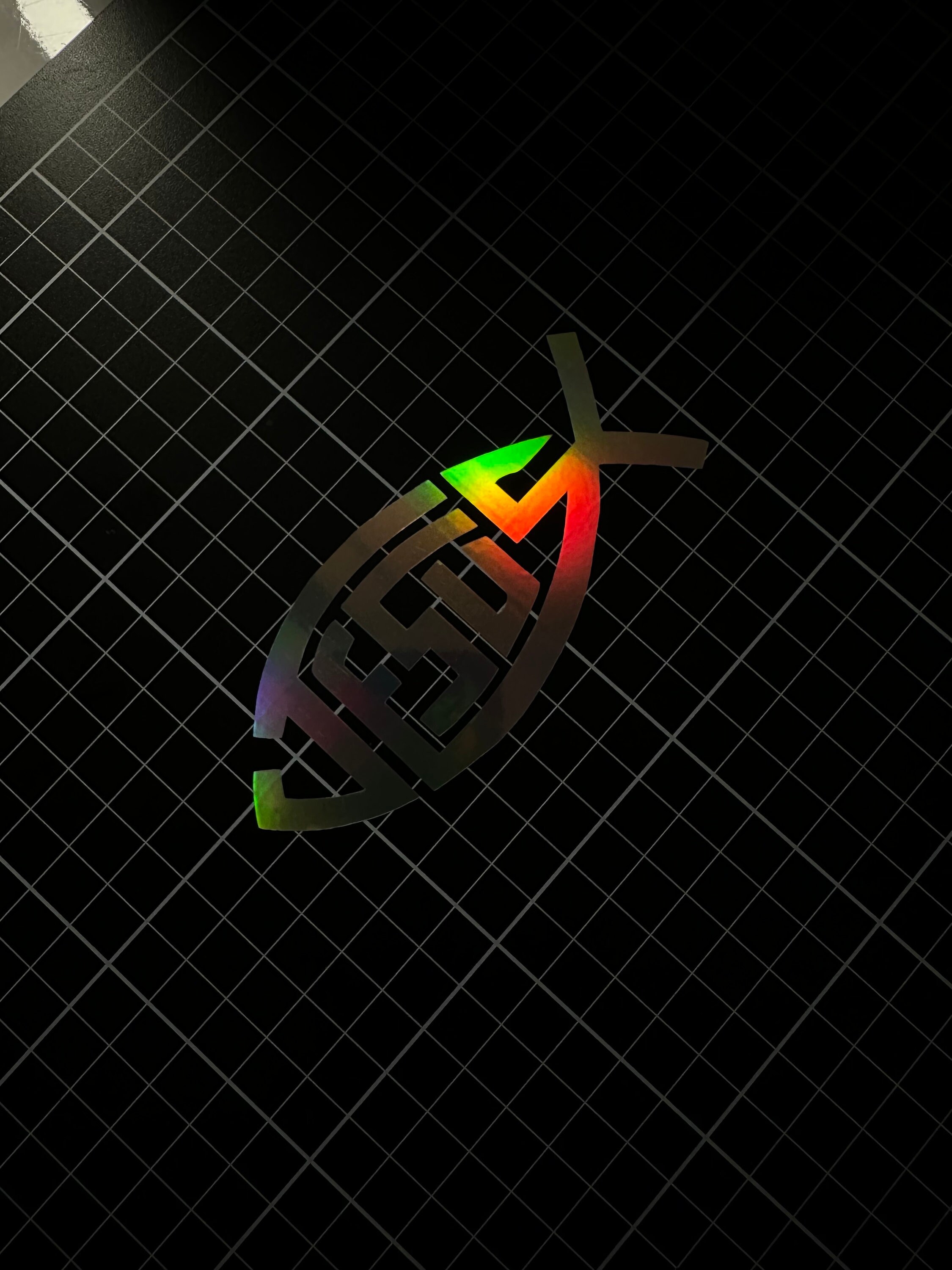 JESUS Fish Symbol Sticker Car Decals Christian Car Decal - Etsy