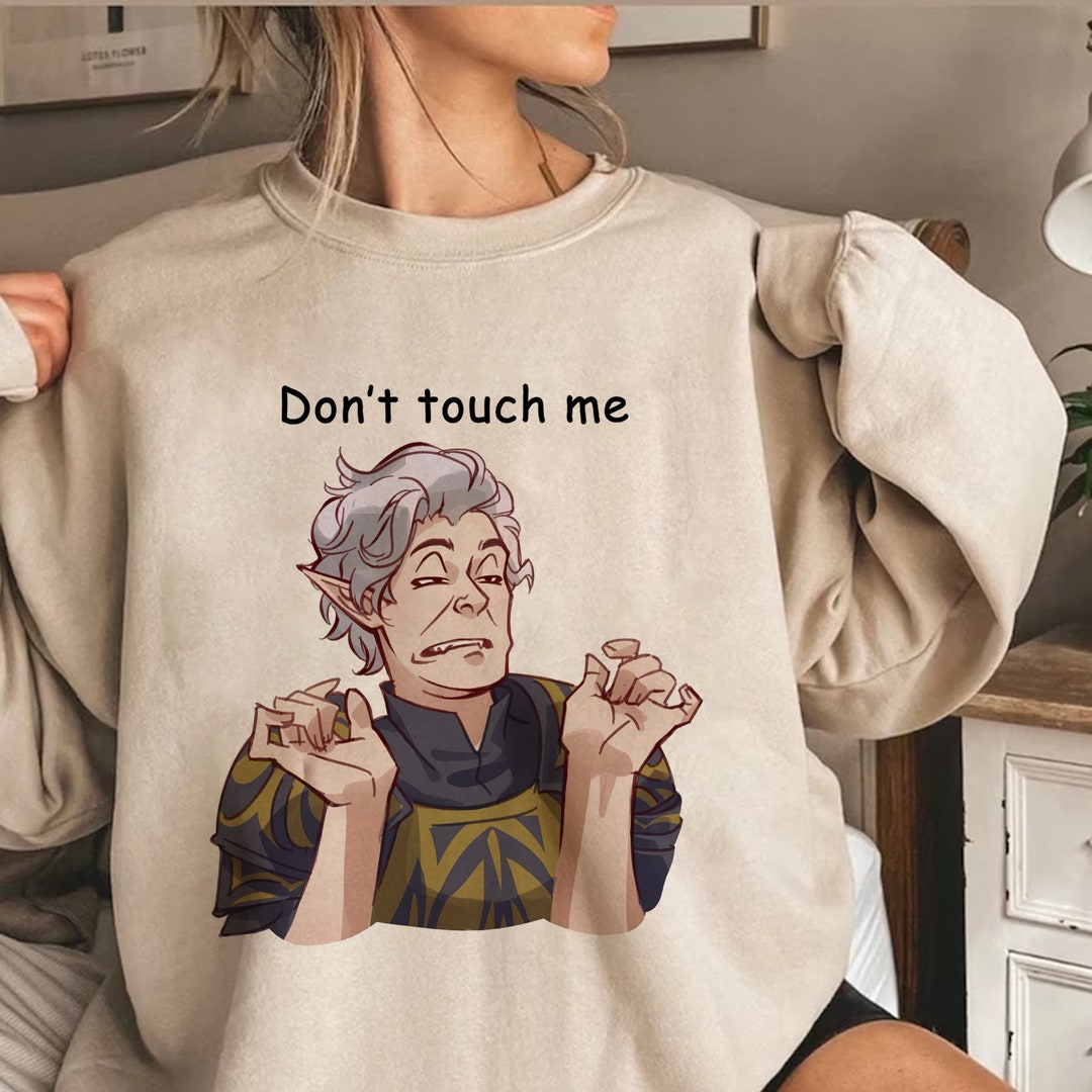 Astarion Dont Touch Me Shirt Girl Dinner Tee Baldurs Etsy Canada