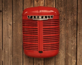 International Harvester / Farmall Tractor Grille Wall Art & Light/ Farm ...
