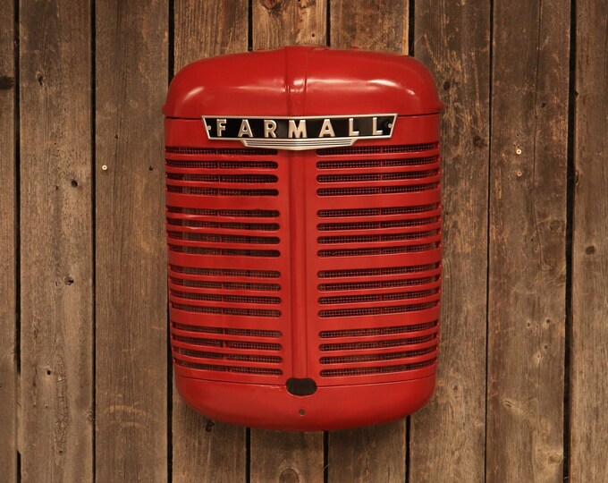 Farmall C Tractor Grille Wall Art Restored to Its Former Glory for Your ...
