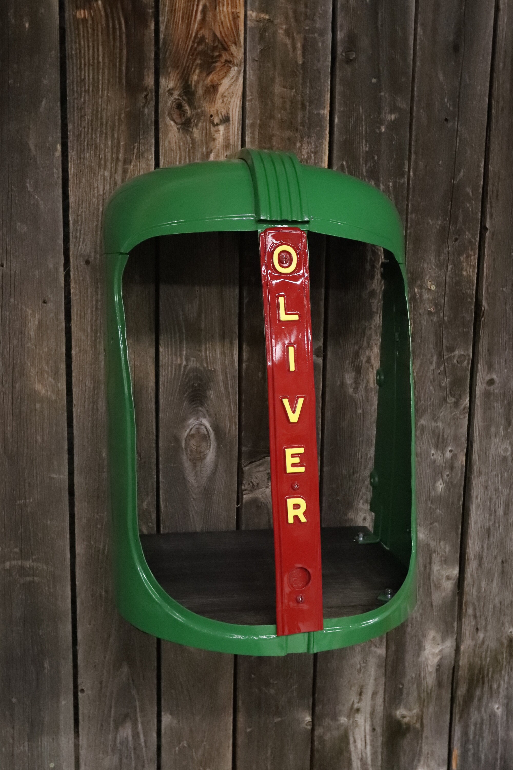 Oliver Model 60 Tractor Grill Shelves Man Cave Shelf Vintage Tractor ...
