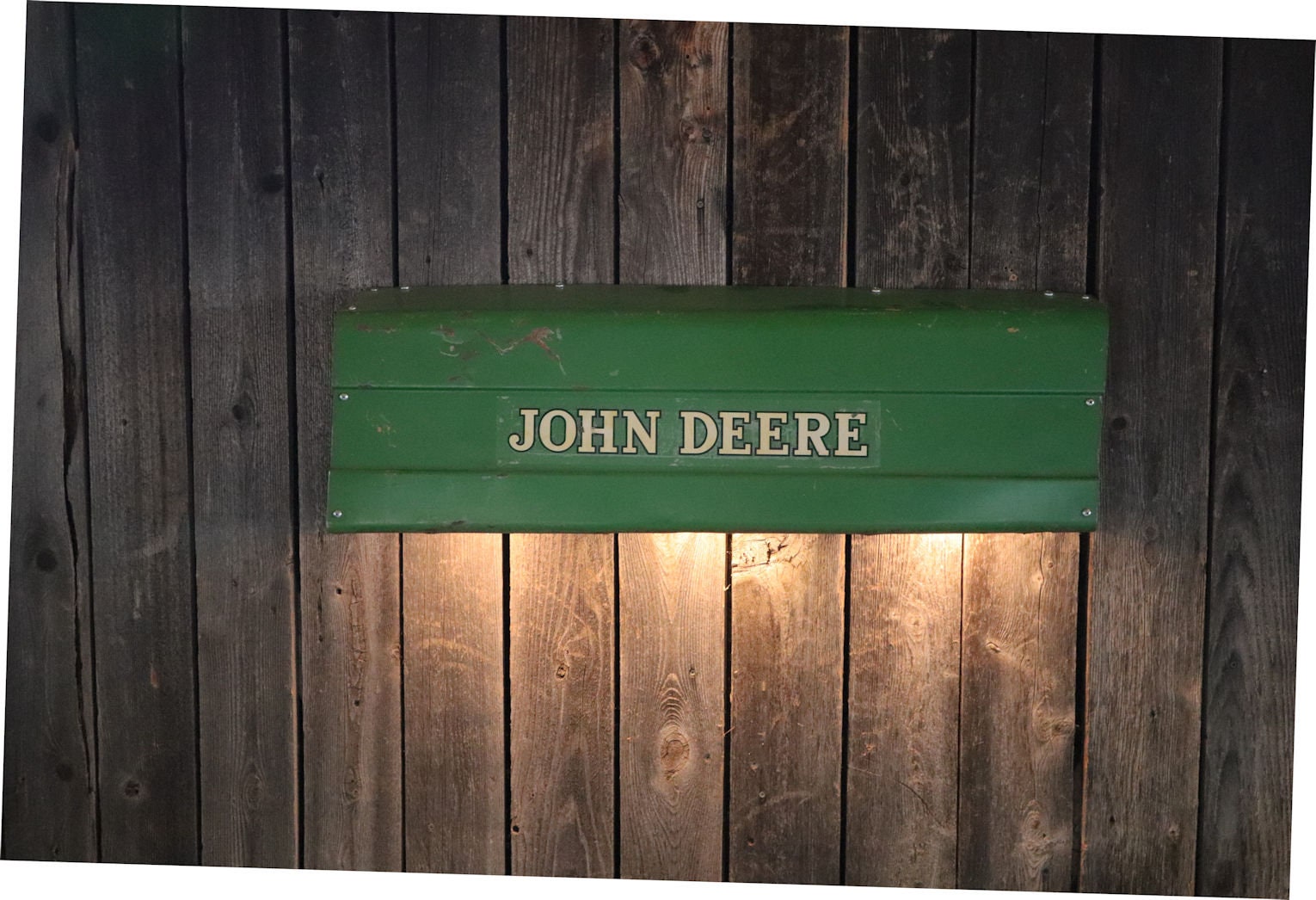 John Deere Tractor Panel With Subtle Mood Light / Tractor Side Panel - Etsy