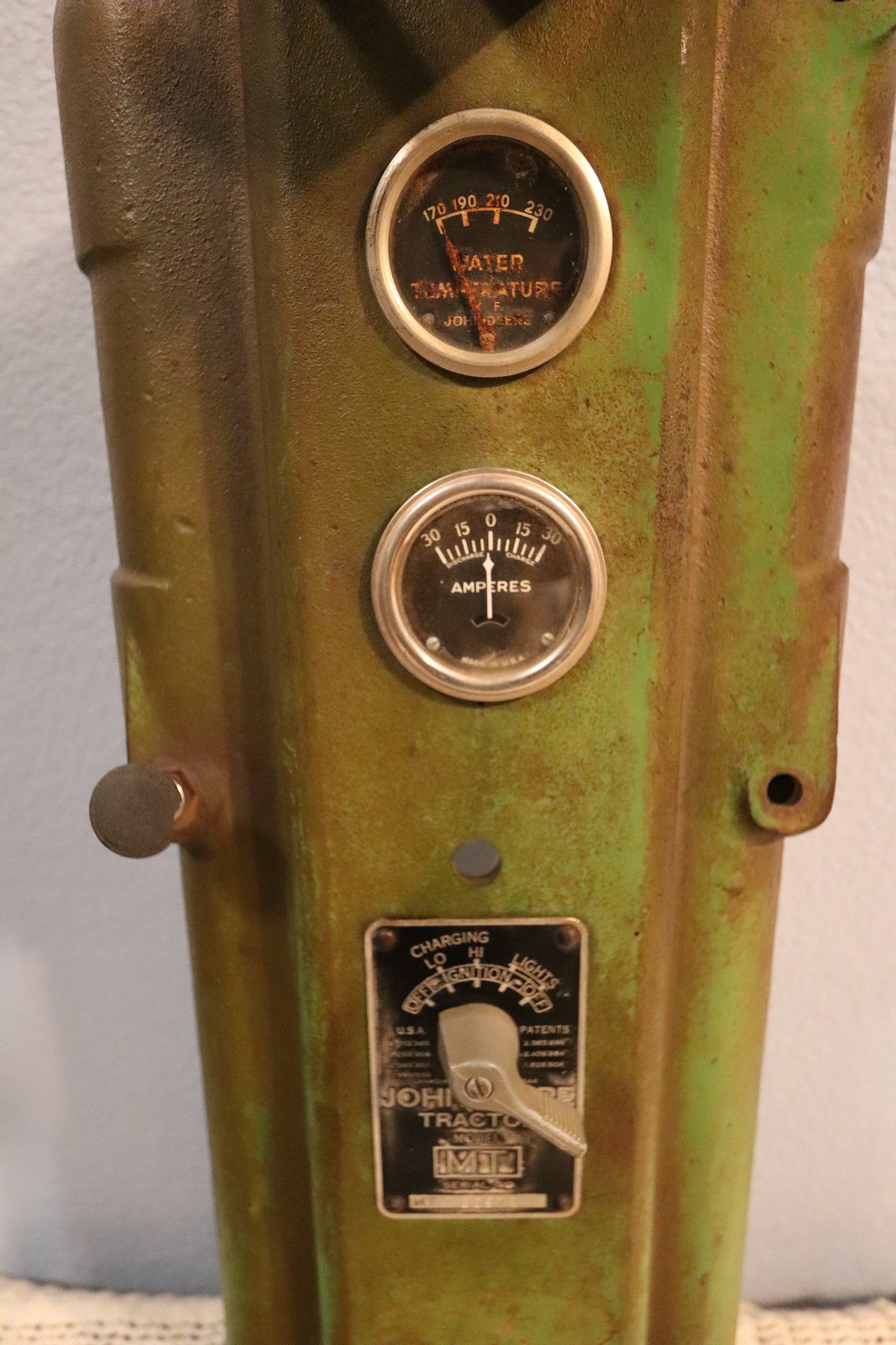 John Deere Tractor Dash / Instrument Panel Sculpture With - Etsy