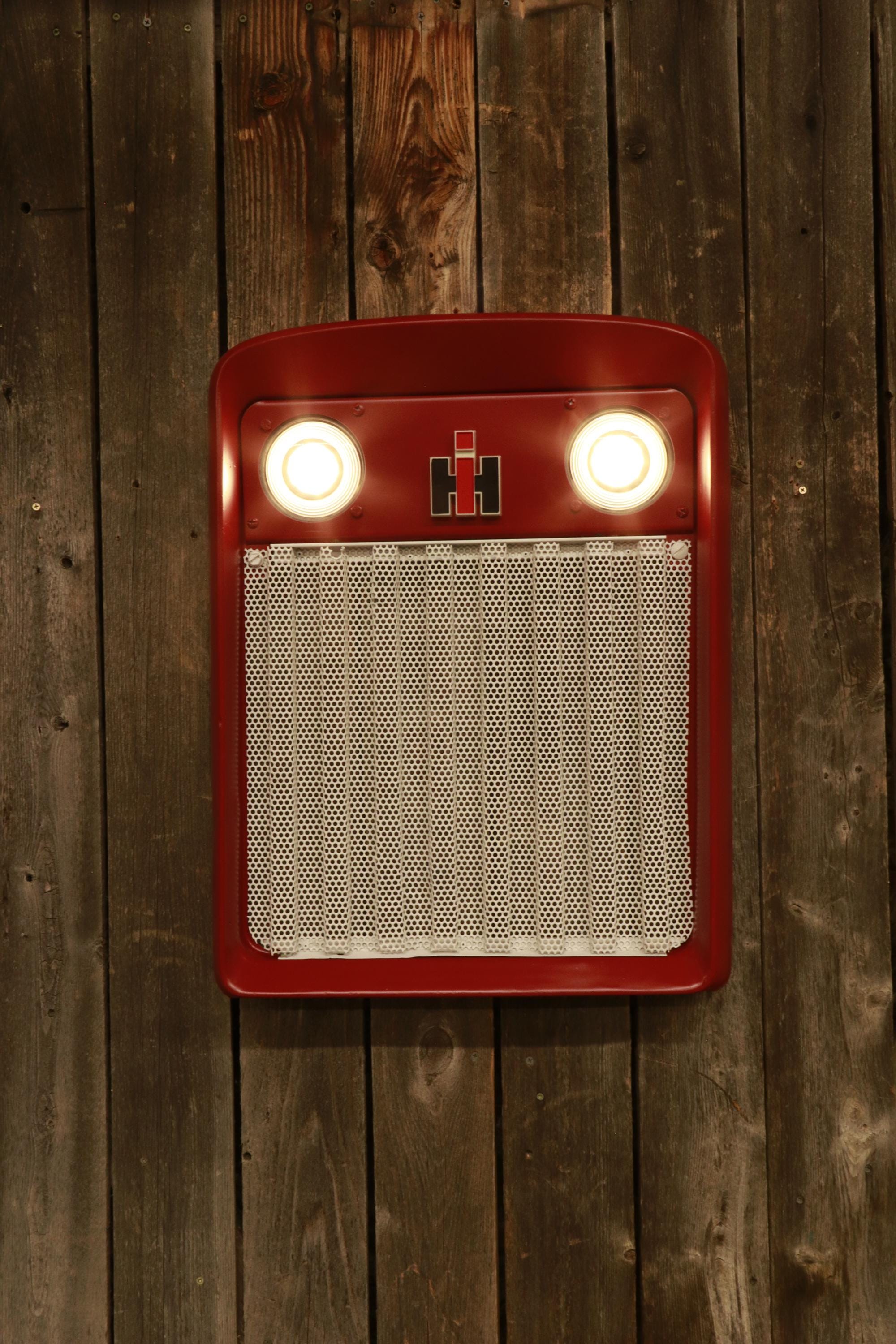 International Harvester Tractor Grille Wall Art With Working Head ...