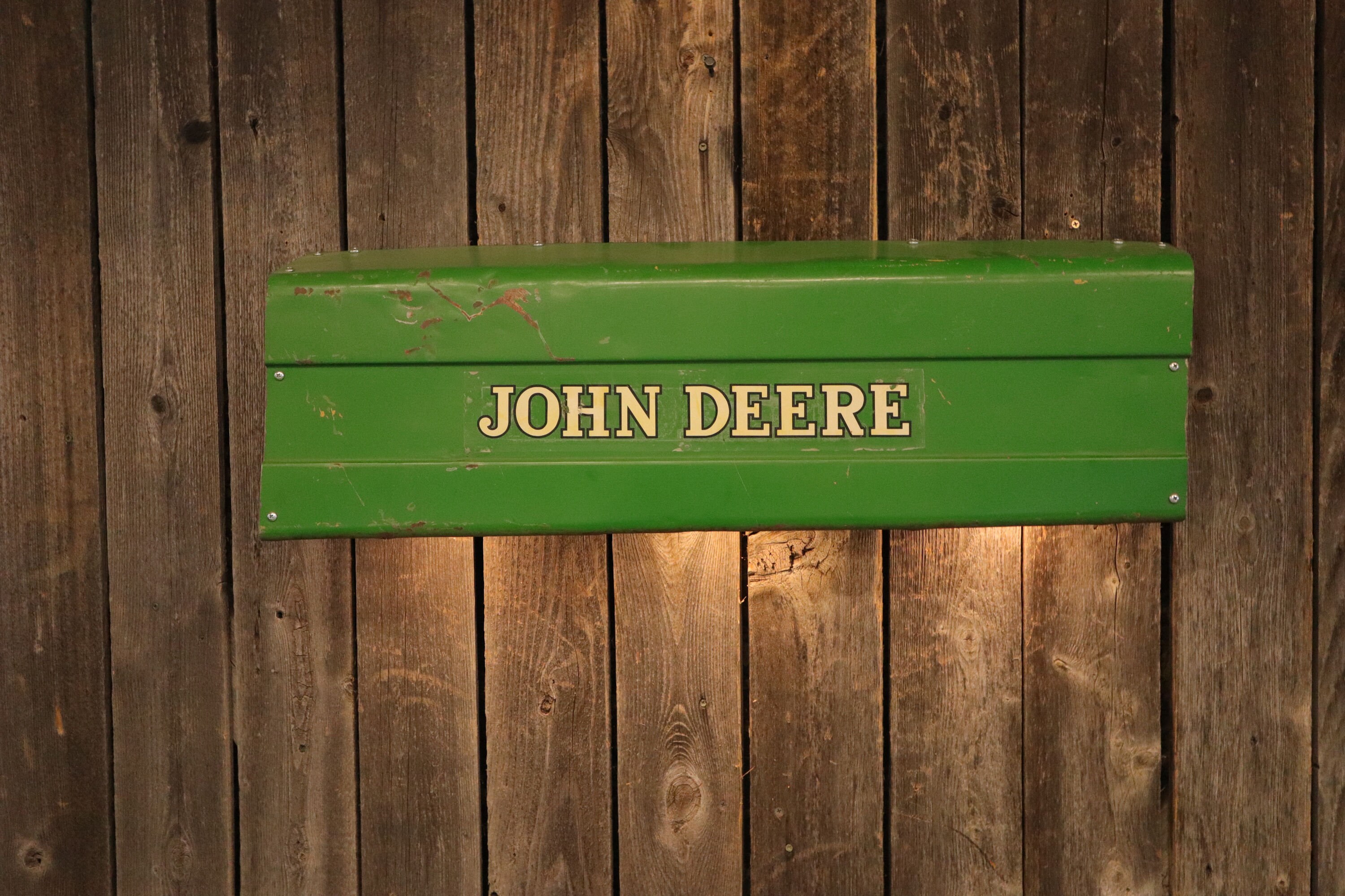 John Deere Tractor Panel With Subtle Mood Light / Tractor Side Panel - Etsy
