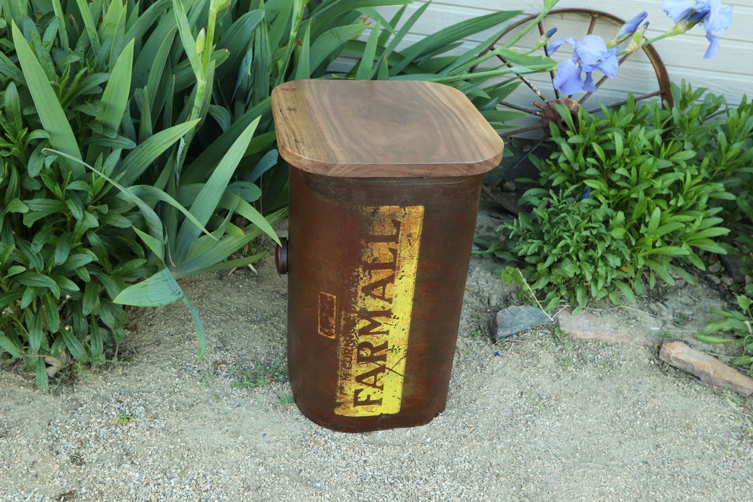 Mccormick Farmall Tractor Table W/ Walnut Top Vintage - Etsy