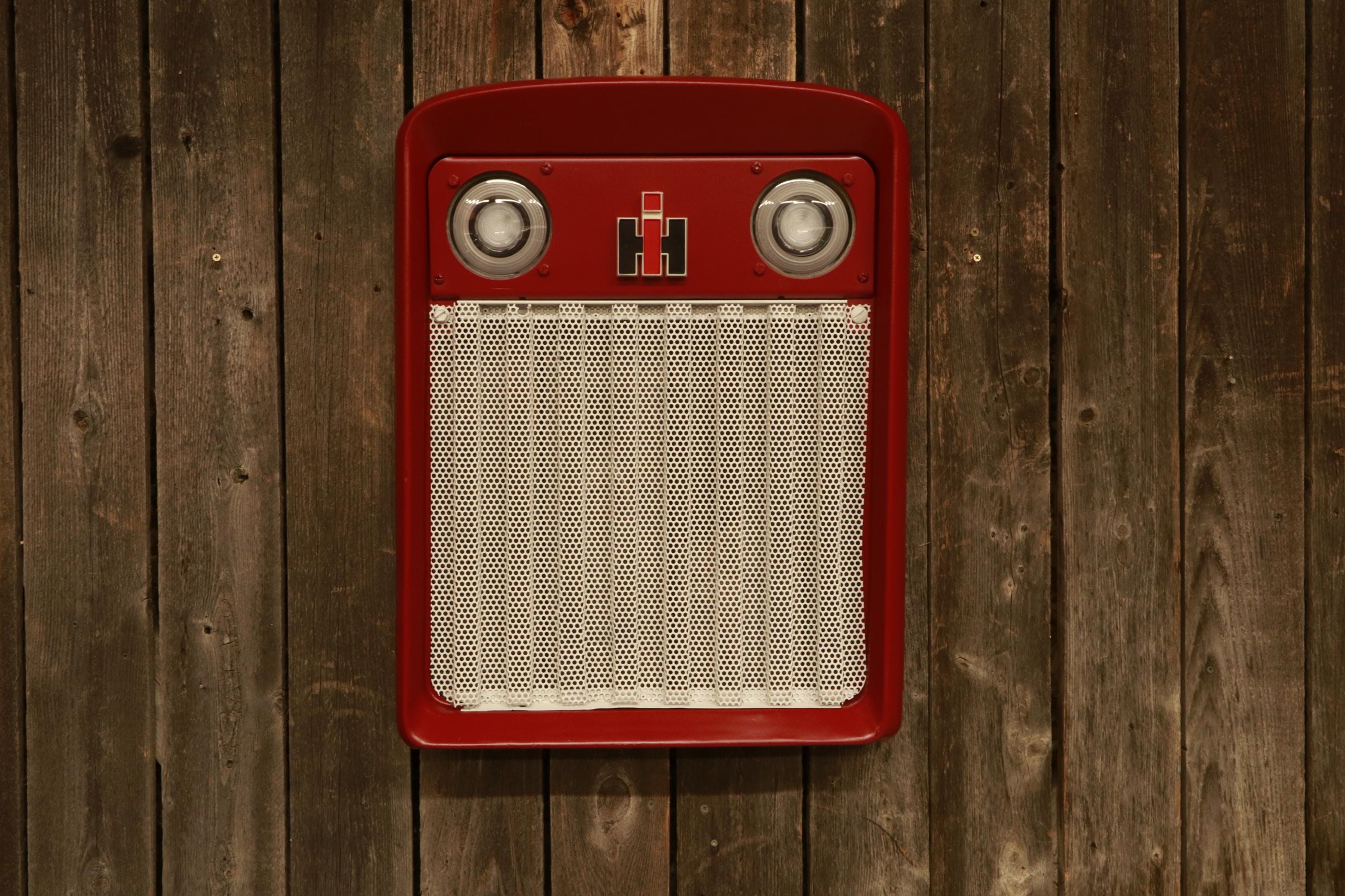 International Harvester Tractor Grille Wall Art With Working Head ...