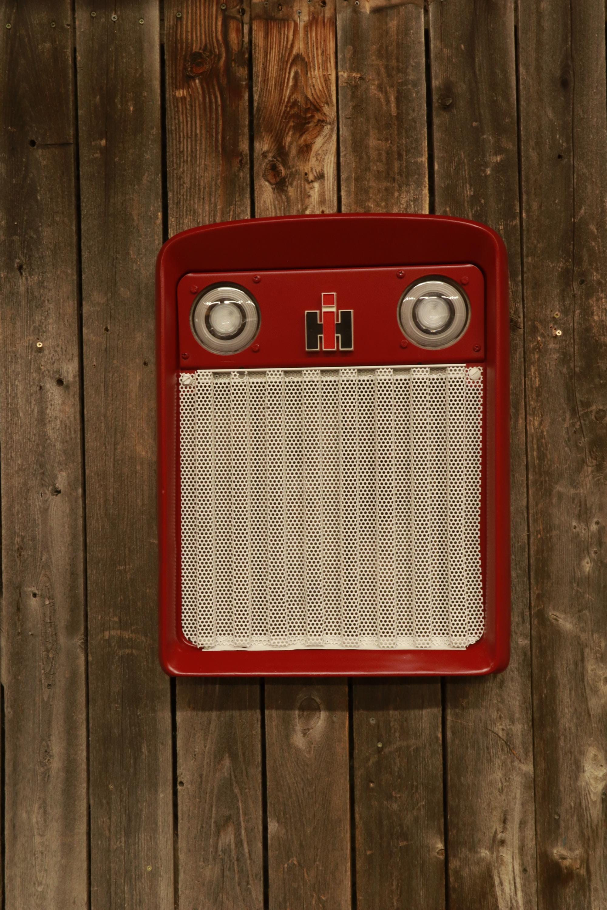International Harvester Tractor Grille Wall Art With Working Head ...