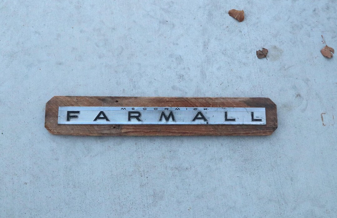 Farmall Rustic Barn Board Sign - Etsy