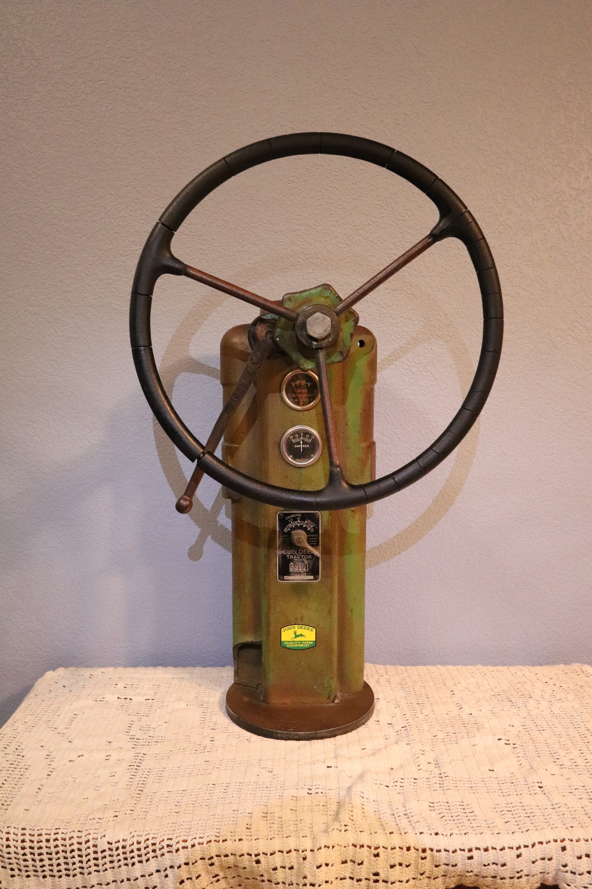 John Deere Tractor Dash / Instrument Panel Sculpture With - Etsy