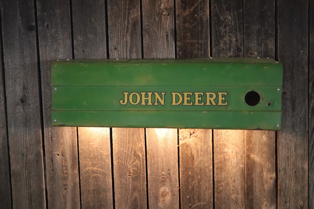 John Deere Tractor Panel With Subtle Mood Light / Tractor Side Panel - Etsy