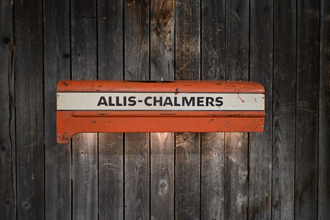 Allis Chalmers Tractor Panel Light Industrial Steampunk Restaurant Bar ...