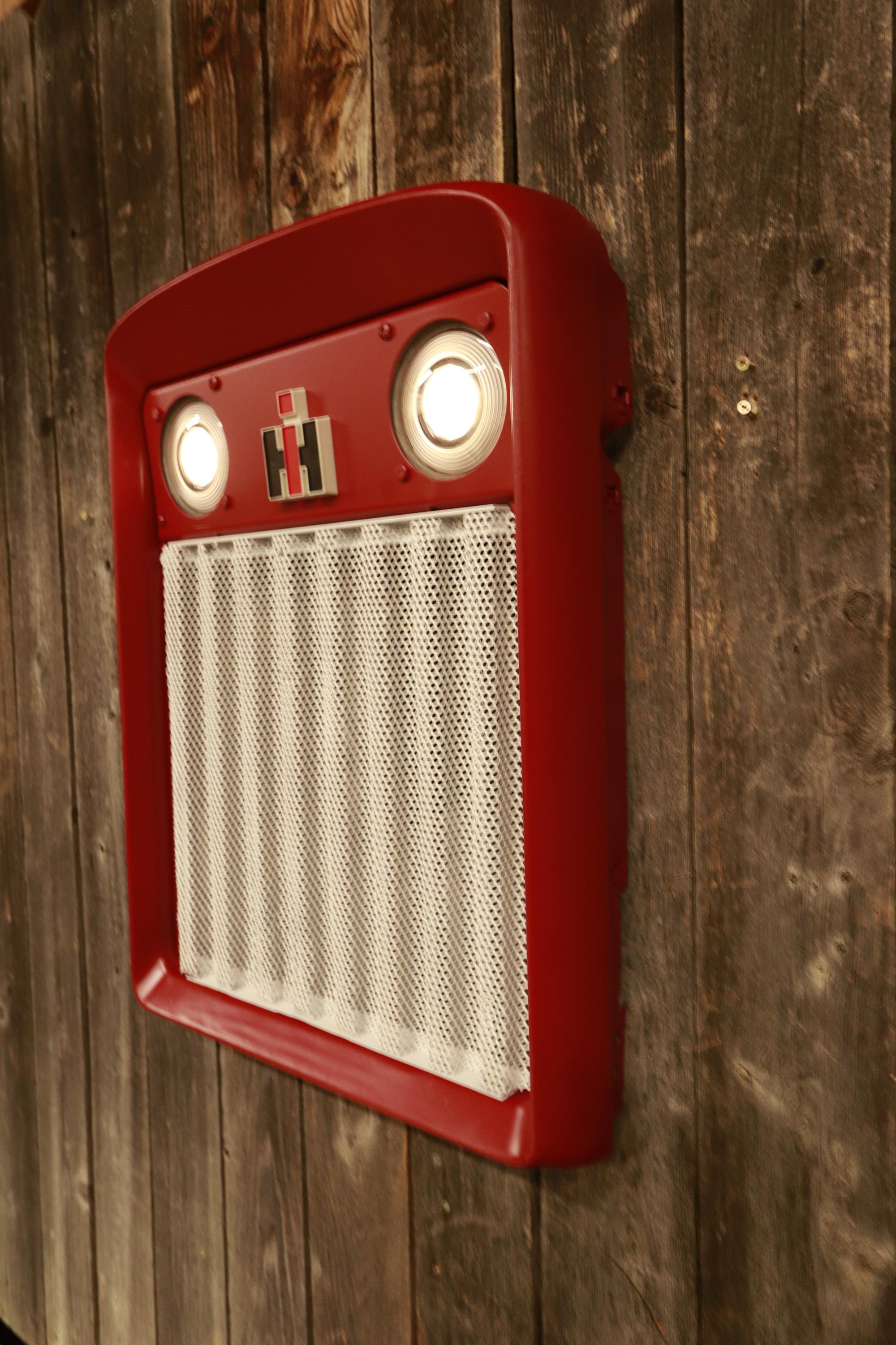 International Harvester Tractor Grille Wall Art With Working Head ...