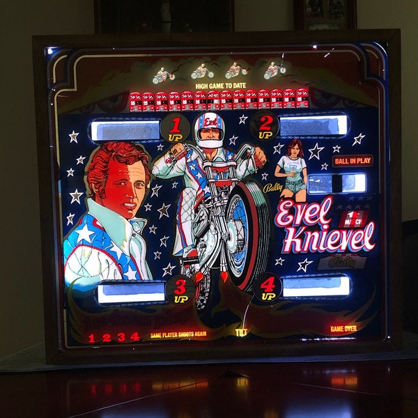 Pinball Backglass - Etsy