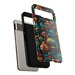 Whimsical Robots Tough Phone Case: Fantastical Mechanical Creatures ...