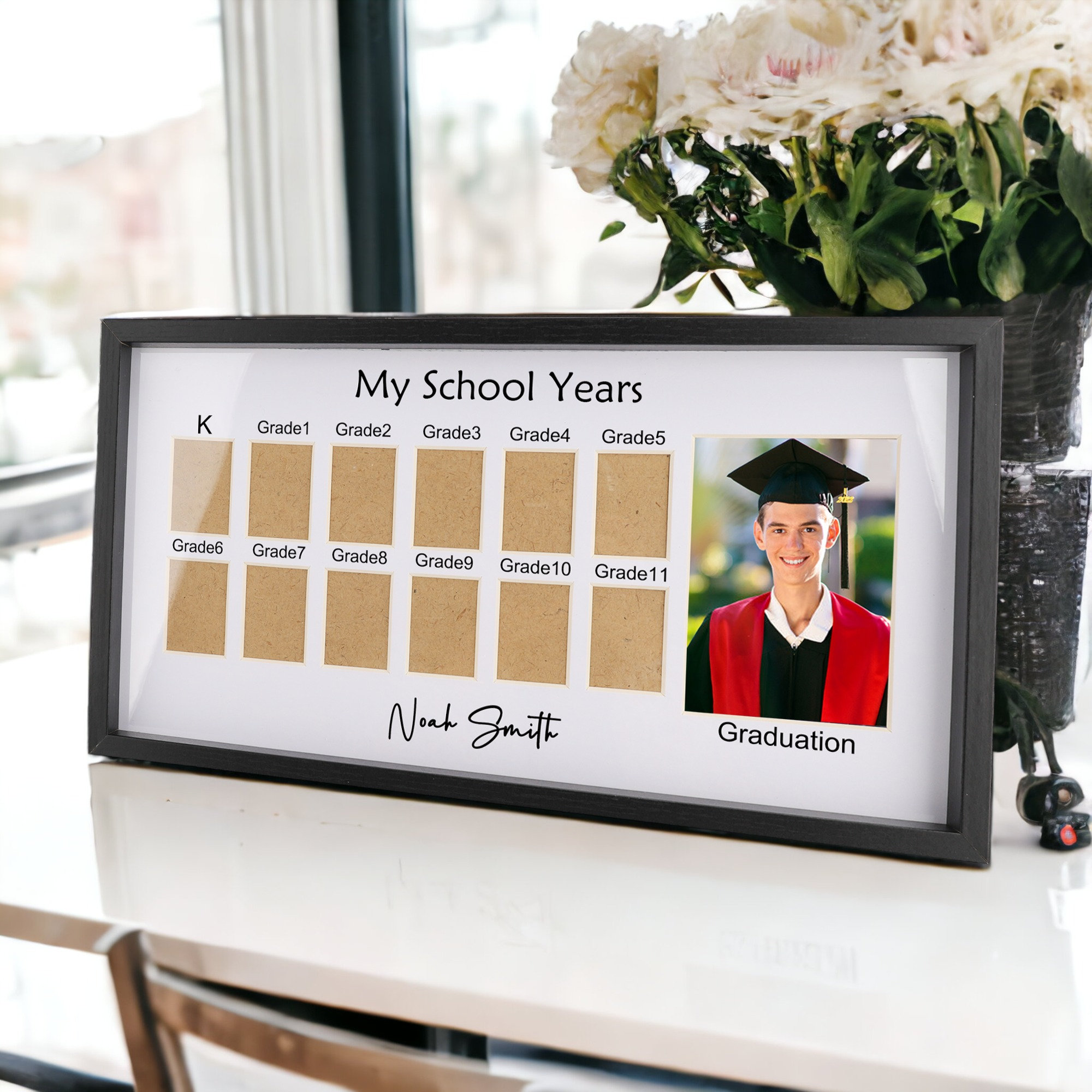 School Years Photo Frame My School Years Sign Personalized - Etsy