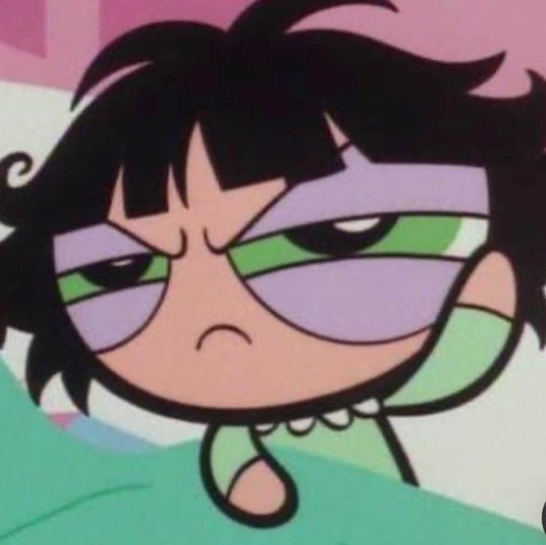 Powerpuff Girl Sleepy Holographic Sticker or Magnet - Etsy