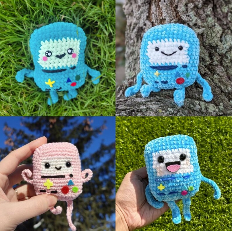 BMO Adventure Time Crochet Pattern PDF - Etsy