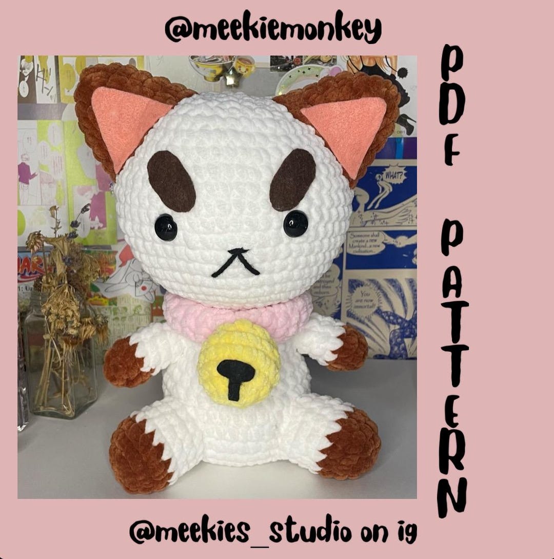 Space Puppy Kitty Crochet Pattern PDF Cat Dog Plush - Etsy