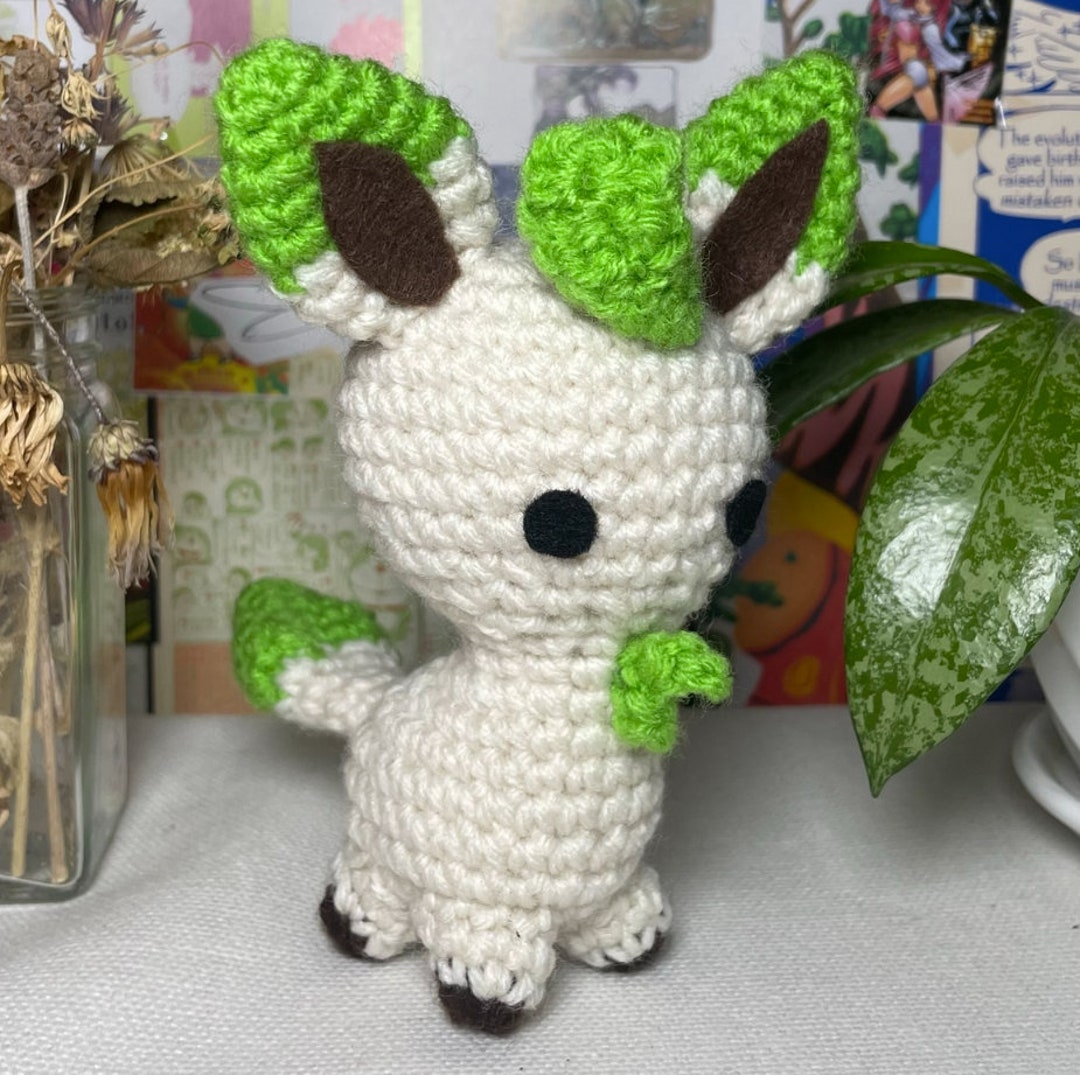 Pokemon Plush Eevee Kids Toy Pokemon Stuffie Crochet Amigurumi - Etsy