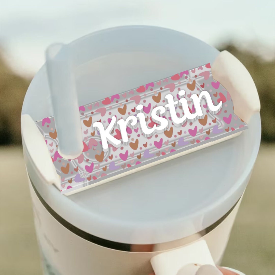 Personalized Tumbler Name Plate Topper 40 Oz and 30 Oz - Etsy