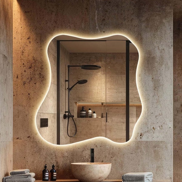 Unique Bathroom Vanity Mirror - Etsy