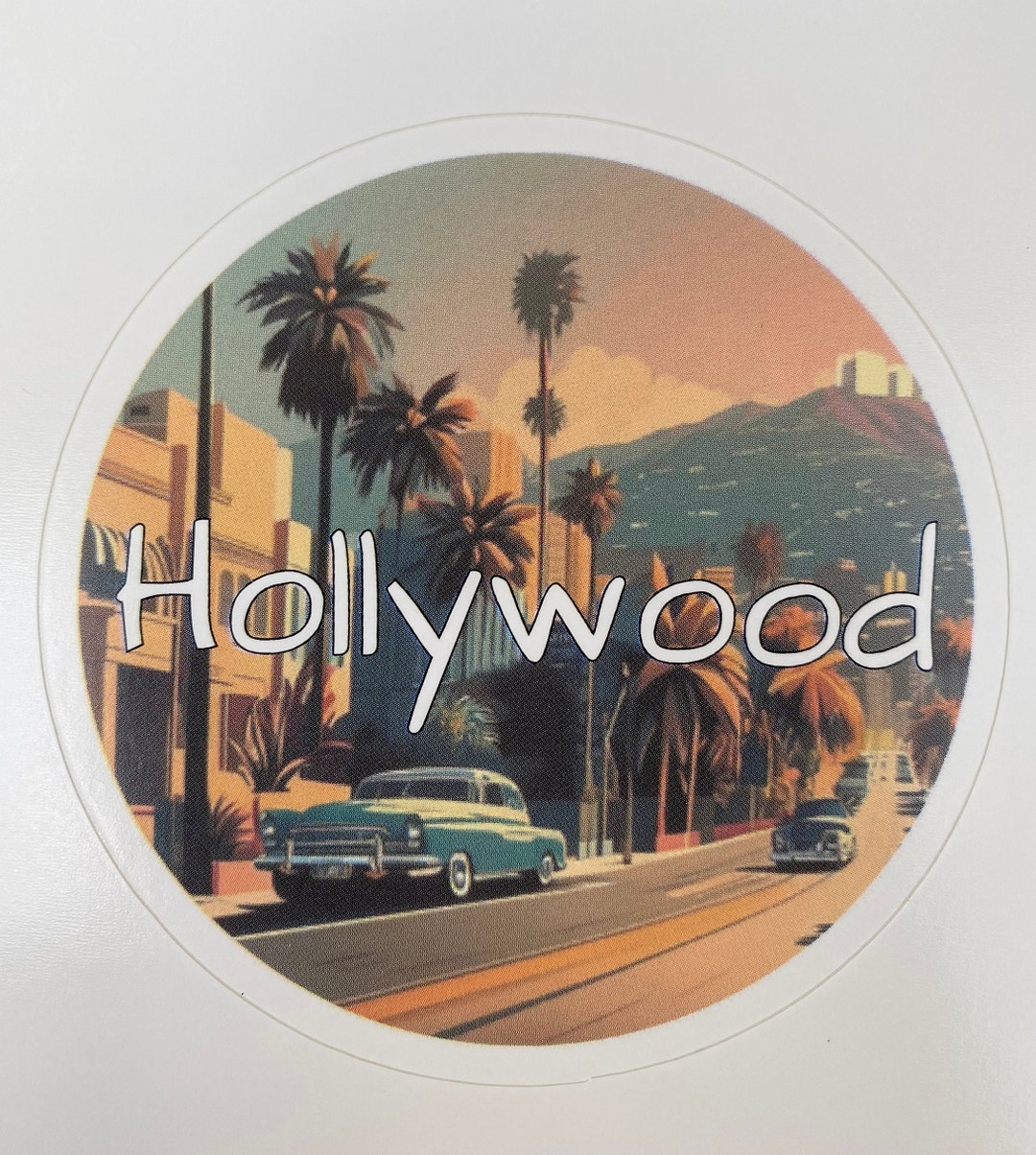Hollywood Los Angeles California Sticker Pack - Etsy