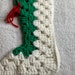 Crochet Cowboy Boot Christmas Stocking, White - Etsy
