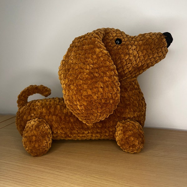 Stuffed Dachshund - Etsy