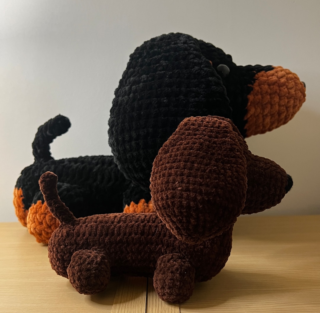 Giant Wiener Dog Dachshund Plush Life Size Dachshund Stuffed - Etsy