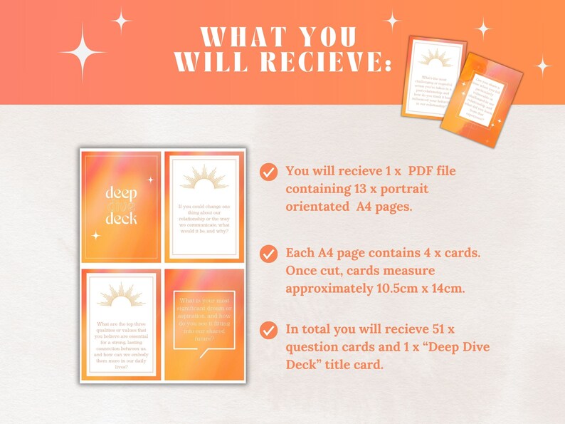 Printable Relationship Question Cards for Couples Valentines Day Gift ...