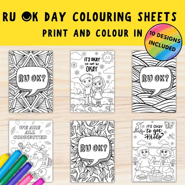 R U Okay Day Poster - Etsy Australia