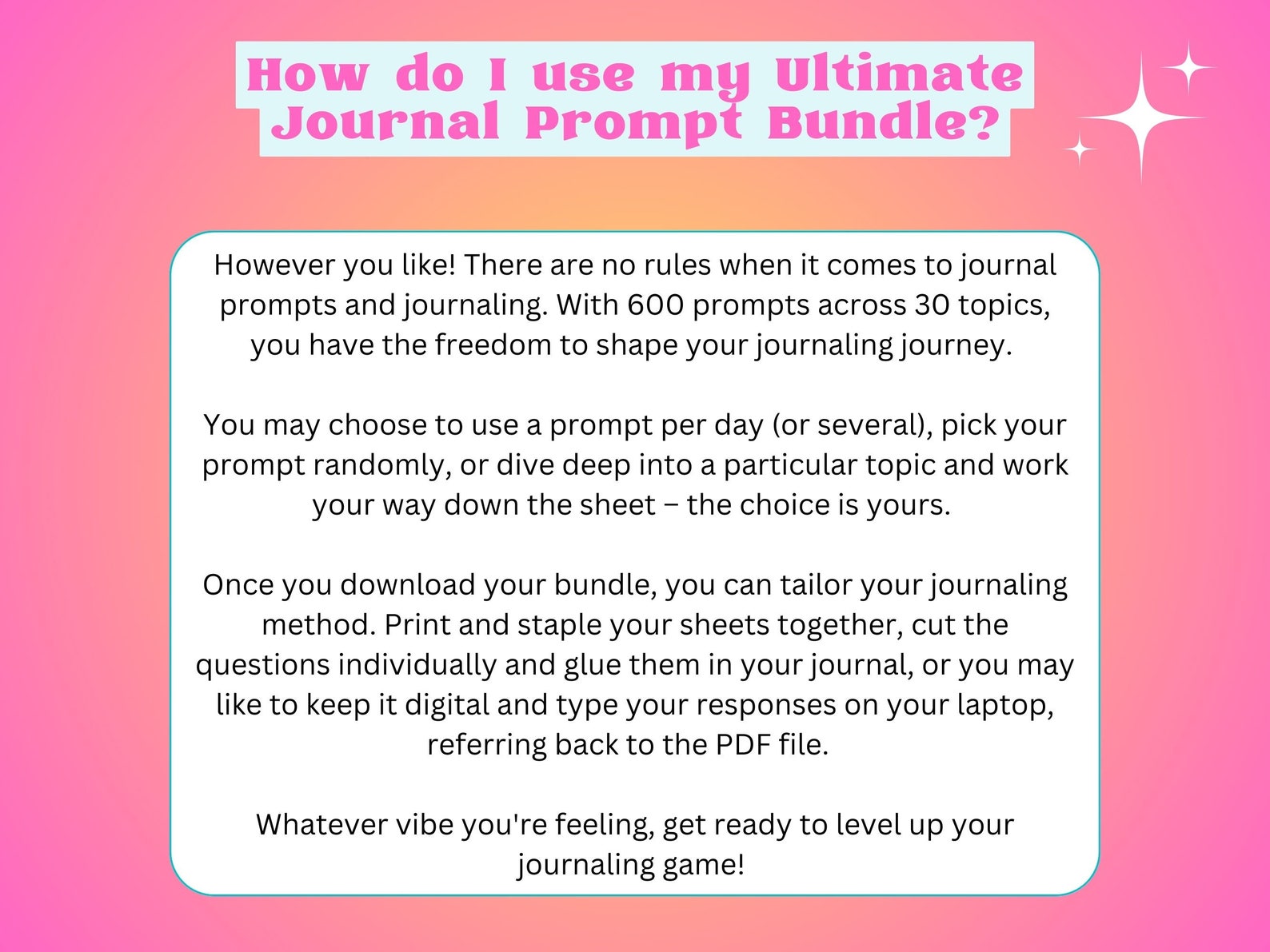 600 Printable Journal Prompt Ideas for Women 2025 | Self Reflection ...