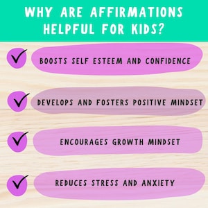 Set of 8 Coloring Positive Affirmation Bookmarks for Kids | Printable ...