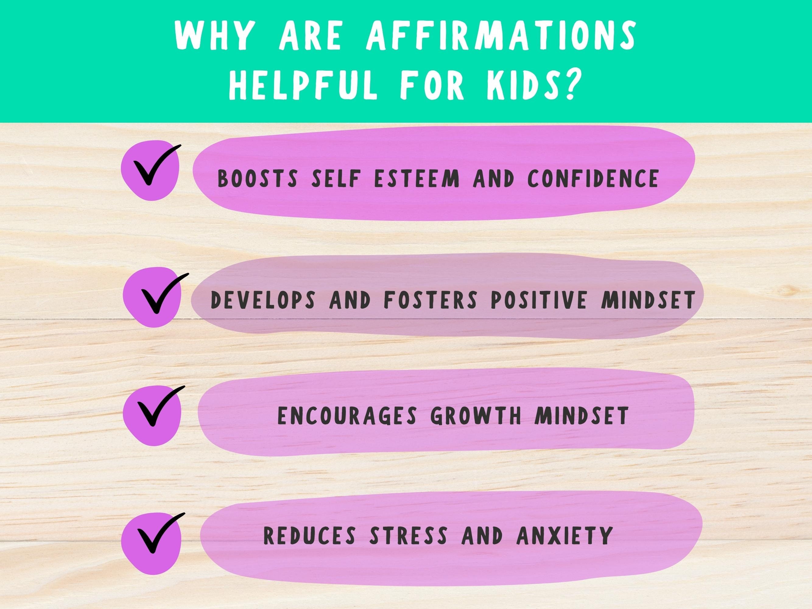 Set of 8 Coloring Positive Affirmation Bookmarks for Kids | Printable ...