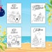 8 Australian Christmas Printable Colouring Cards | Aussie Christmas ...