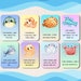 24 Ocean Theme Printable Affirmation Cards for Kids | Digital Download ...