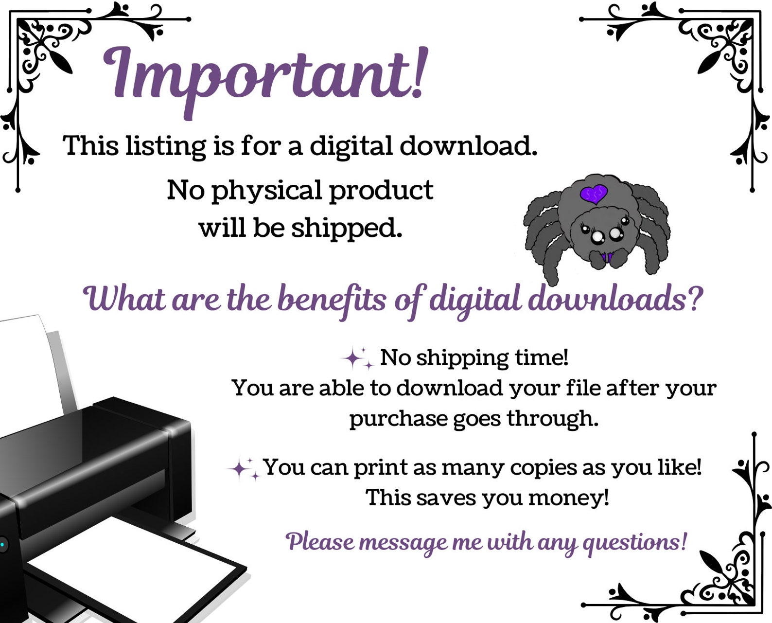 Jumping Spider Care Sheet, Printable Spider Tracker, Pet Breeding ...