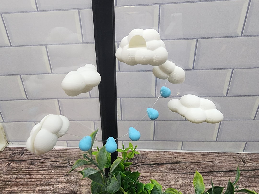 Cloud Jumping Spider Enclosure Kit, Cottagecore Jumping Spider Shelf, Cloud Hide, Rain Cloud ...